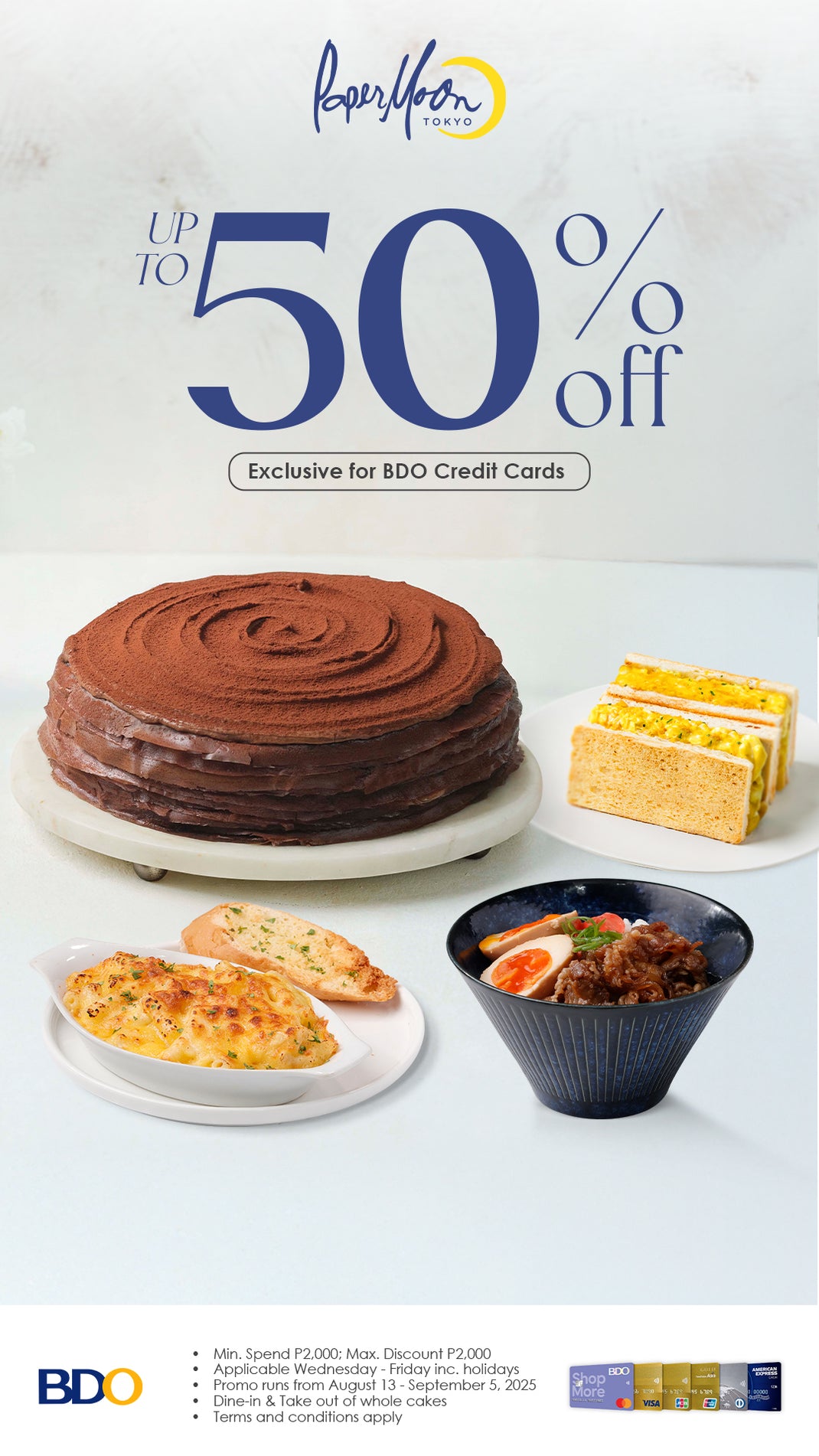 Promo – Paper Moon Cafe