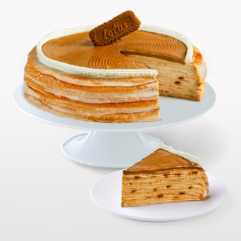 Lotus Biscoff® Mille Crepe – Paper Moon Cafe