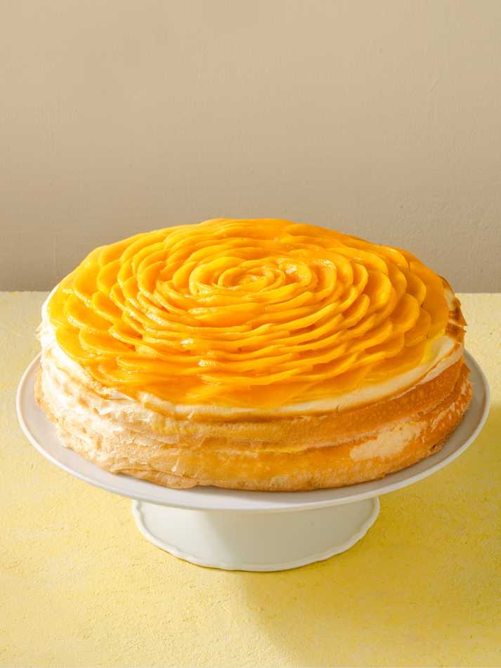 Mango Mascarpone Mille Crepe – Paper Moon Cafe