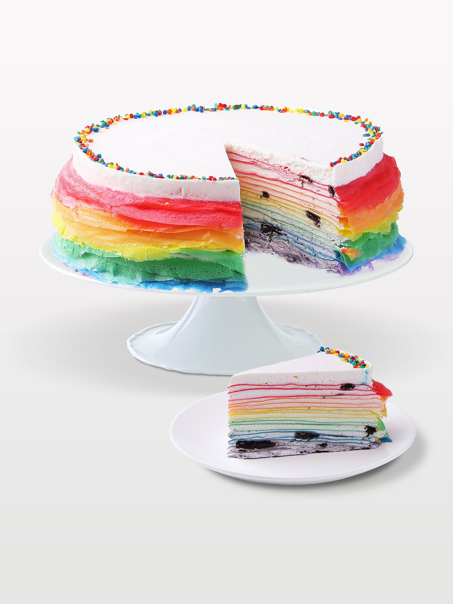 Rainbow Mille Crepe – Paper Moon Cafe