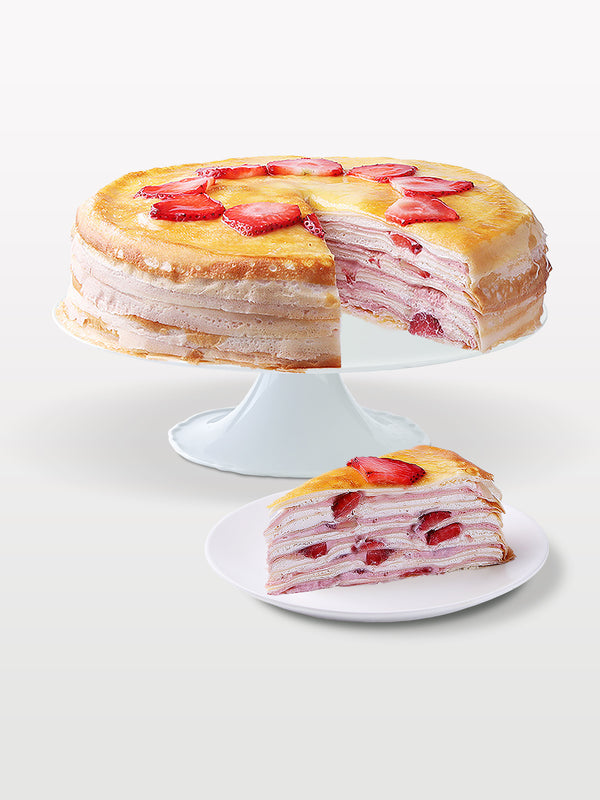 Strawberry Mille Crepe – Paper Moon Cafe