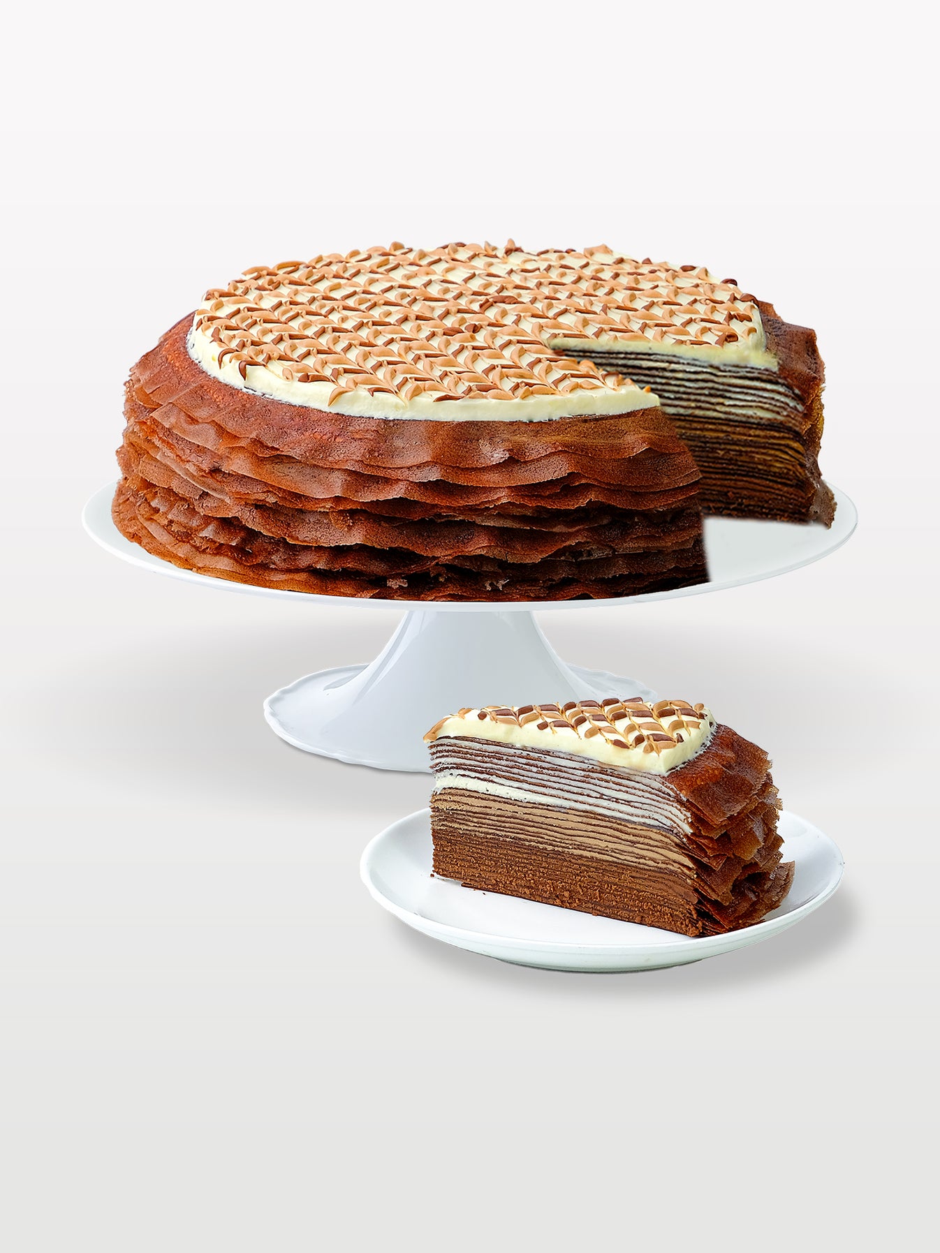 Triple Chocolate Mille Crepe – Paper Moon Cafe