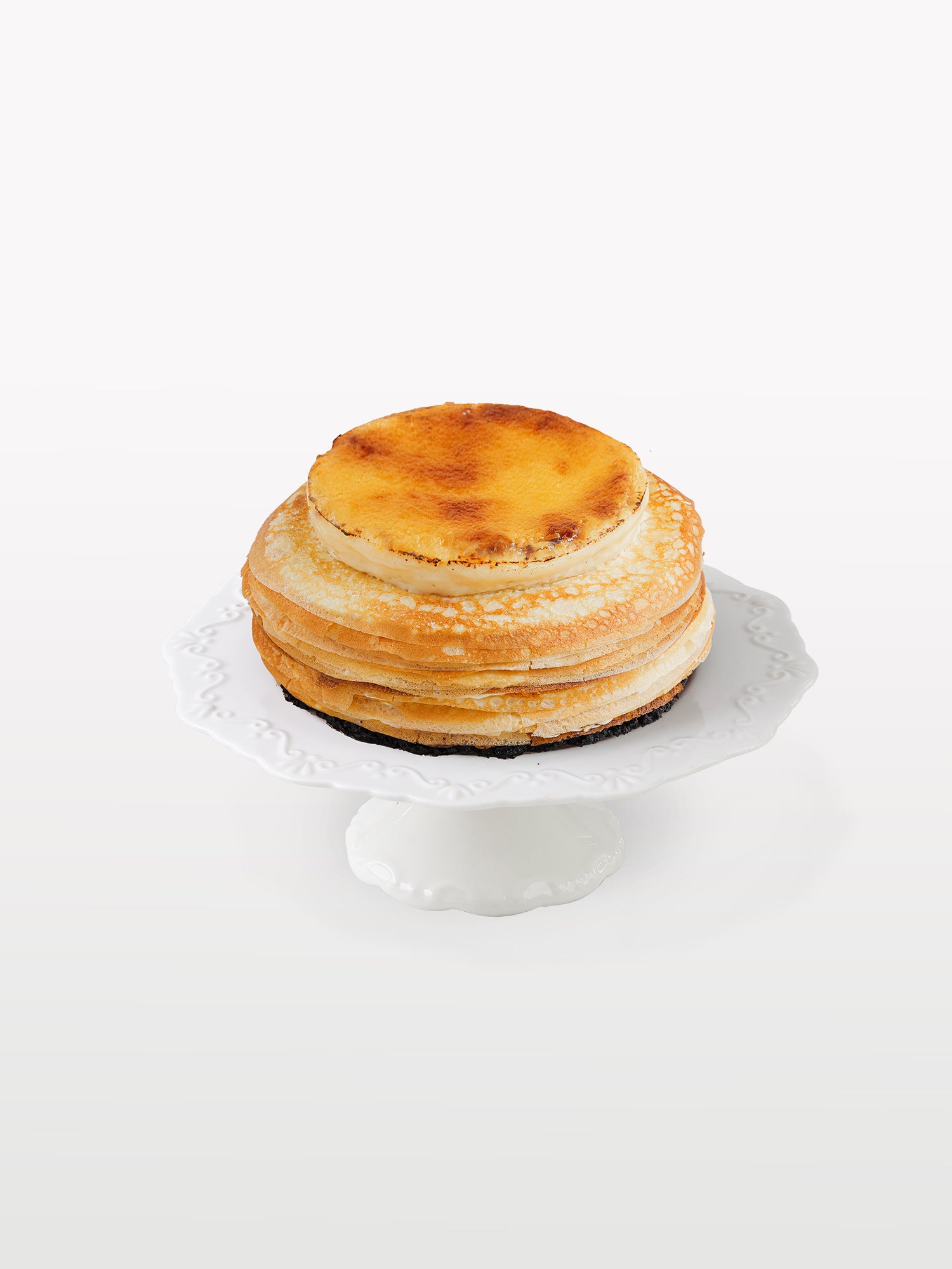 Cheesecake Brulee Mille Crepe – Paper Moon Cafe